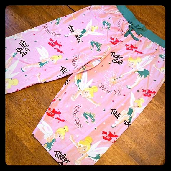 Disney | Intimates & Sleepwear | Disney Tinkerbell Comfy Sleep Pajama ...